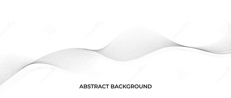 Abstract Modern Background of Gray Chrome Lines, Technological ...