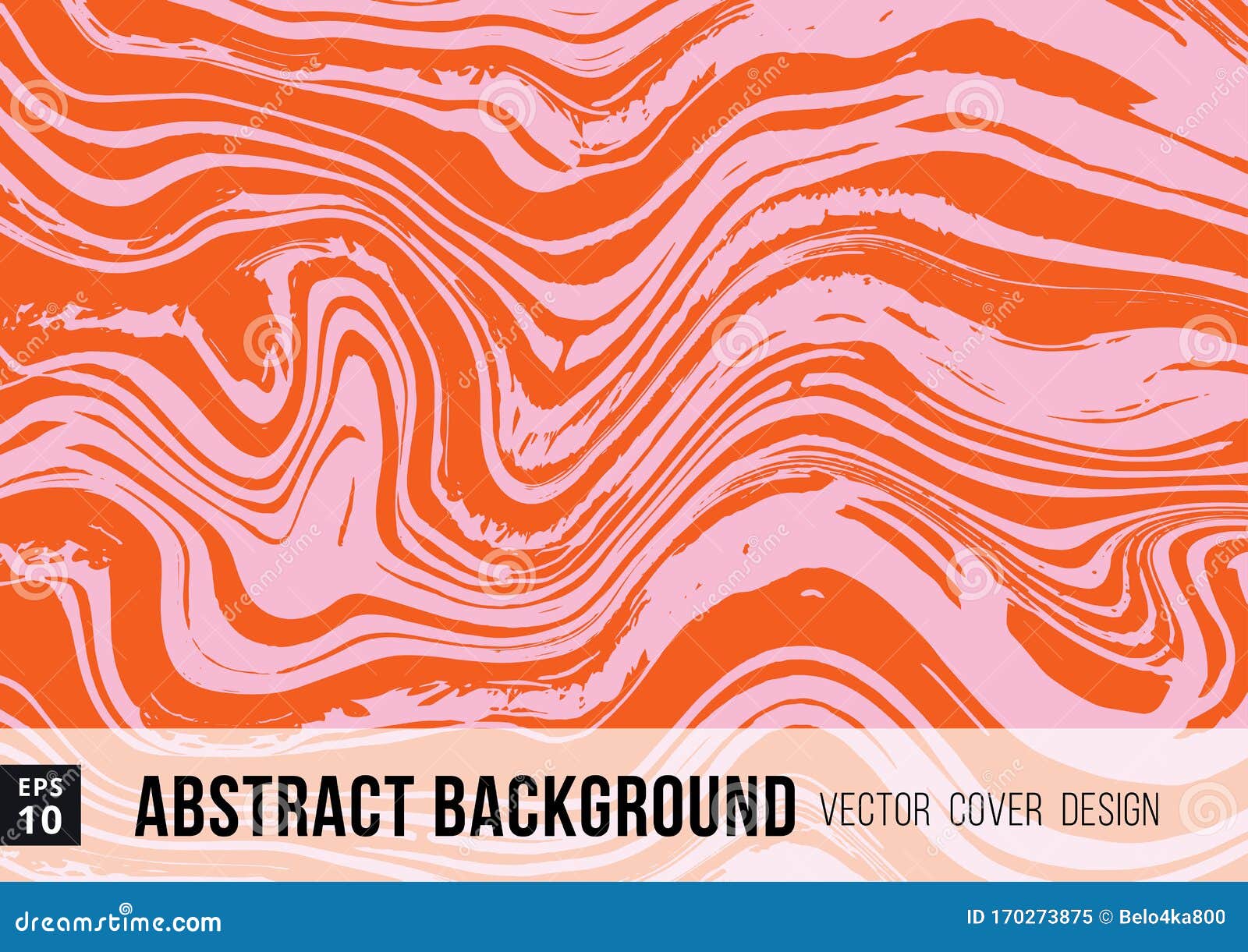 Abstract Modern Background with Liquid Ink Brushstroke Texture ...