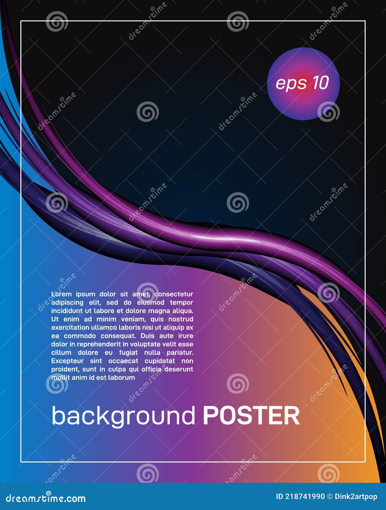 Abstract Modern Background Poster Stock Vector - Illustration of ...