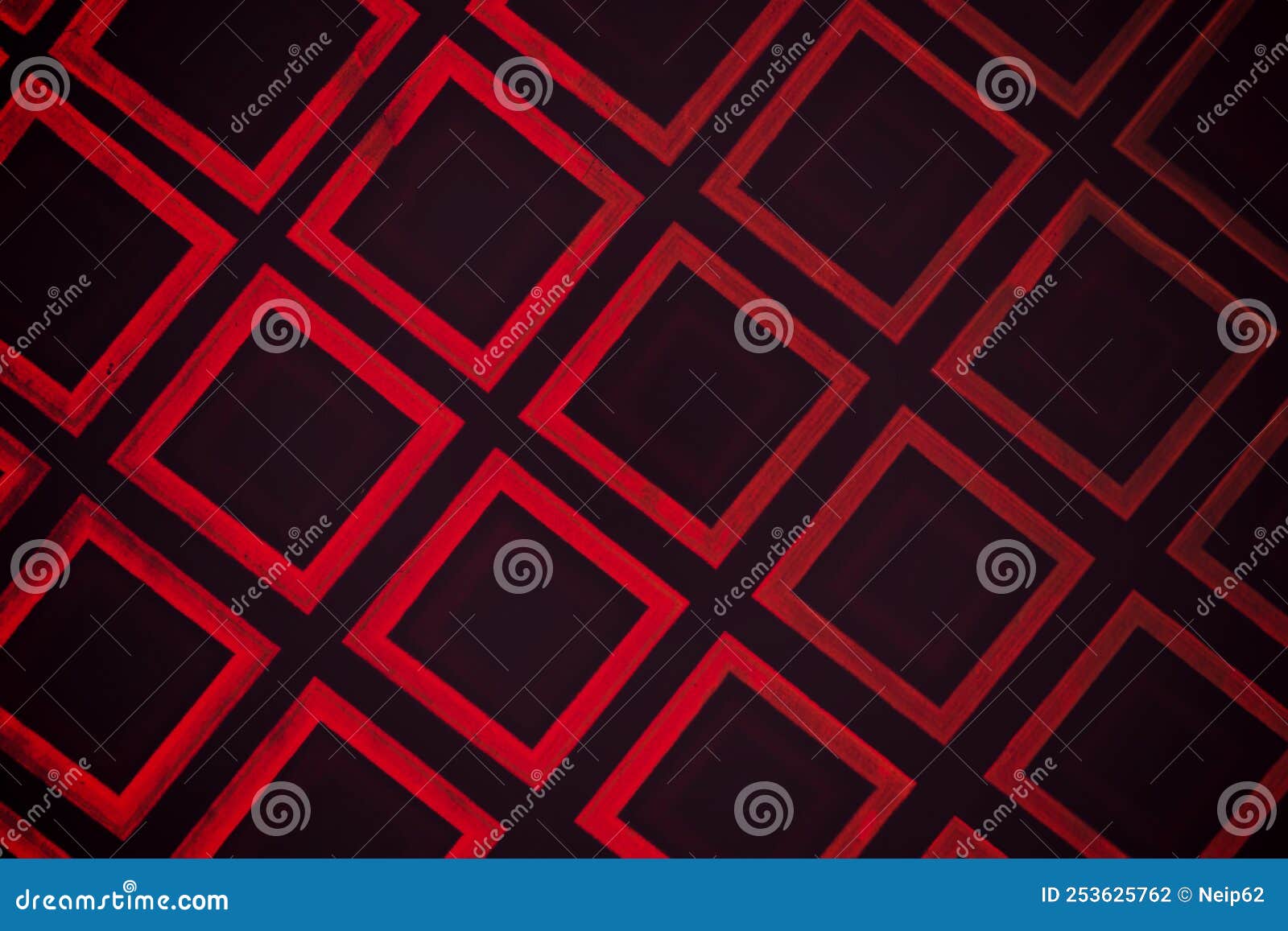 Abstract Modern Background of Red Squares Texture Stock Illustration ...