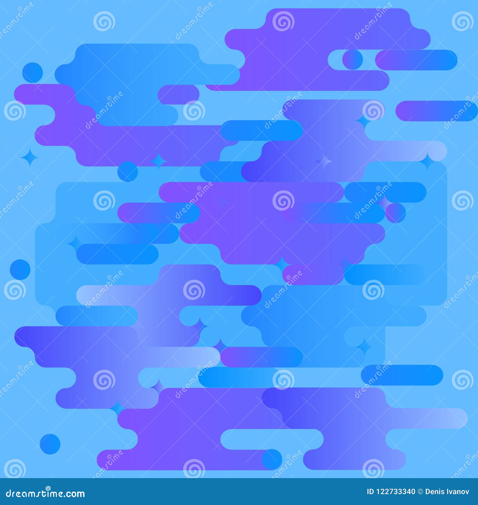 Abstract Modern Background with Rounded Element Stock Vector ...