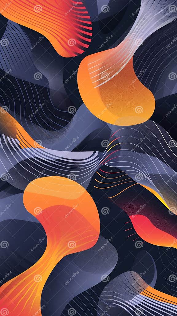 Abstract Modern Background with Structured Layout Patterns. Stock ...