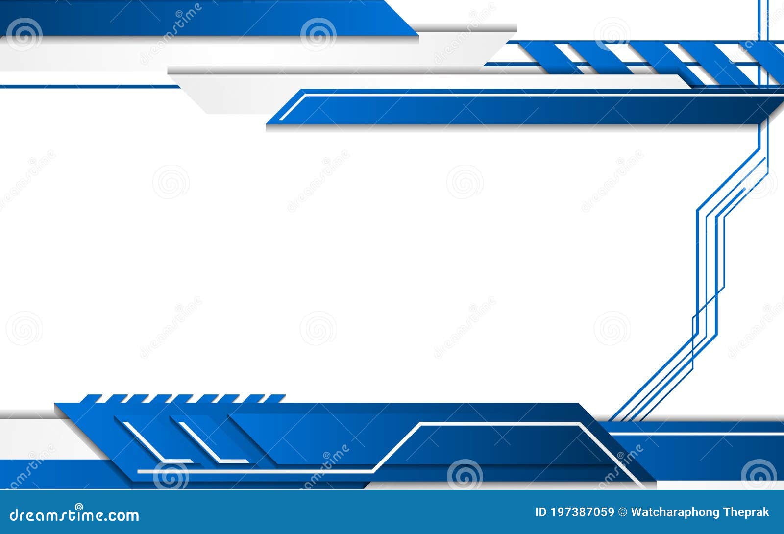 Abstract Modern Blue Element Make Technology Wallpaper Backdrop Stock ...