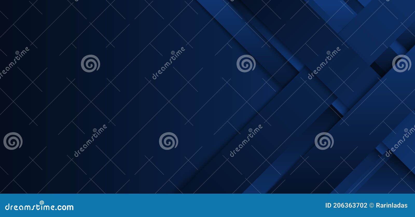 Abstract Modern Blue Stripes or Rectangle Layer Overlapping with Shadow ...