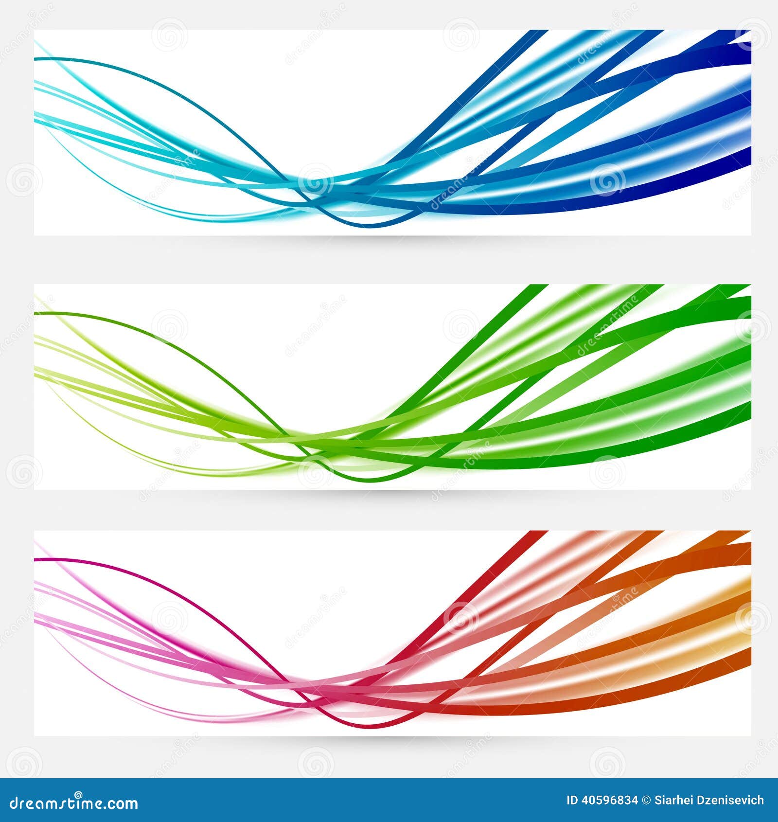 Abstract Modern Bright Colorful Banners Stock Vector - Illustration of ...