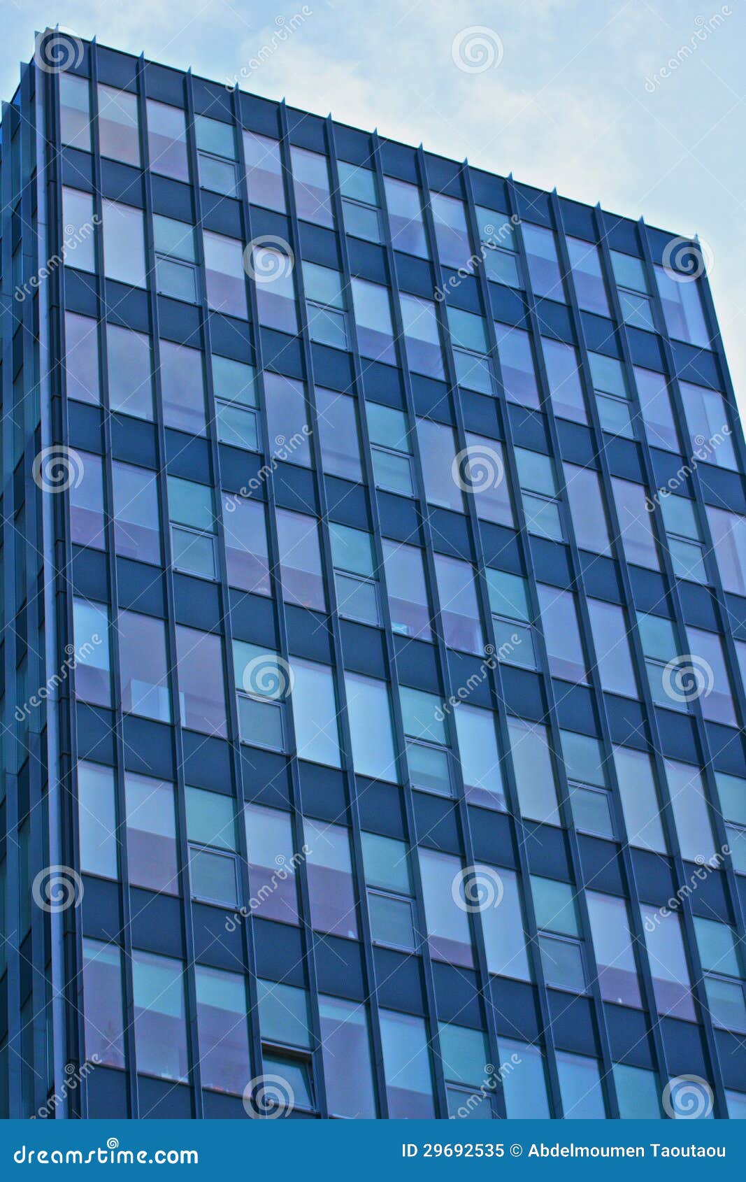 Abstract modern building stock image. Image of mirror - 29692535