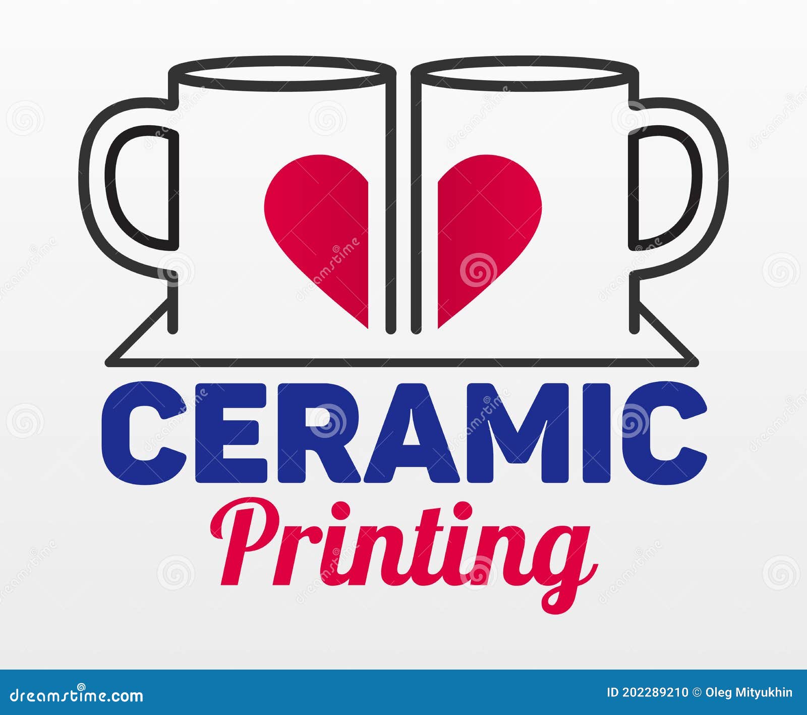 Abstract Modern Colored Vector Logo Template of Sublimation Ceramic ...