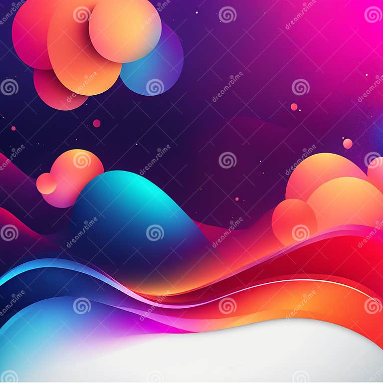 Abstract Modern Colorful Blob Background and Texture. Design Colorful ...