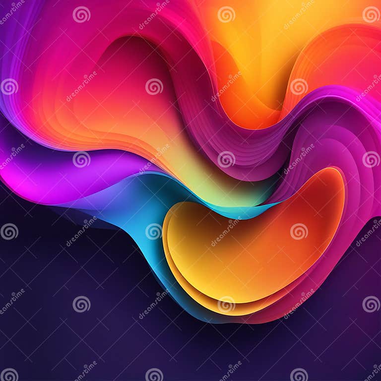 Abstract Modern Colorful Blob Background and Texture. Design Colorful ...