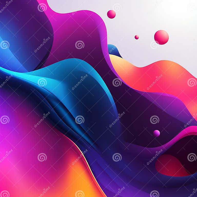 Abstract Modern Colorful Blob Background and Texture. Design Colorful ...