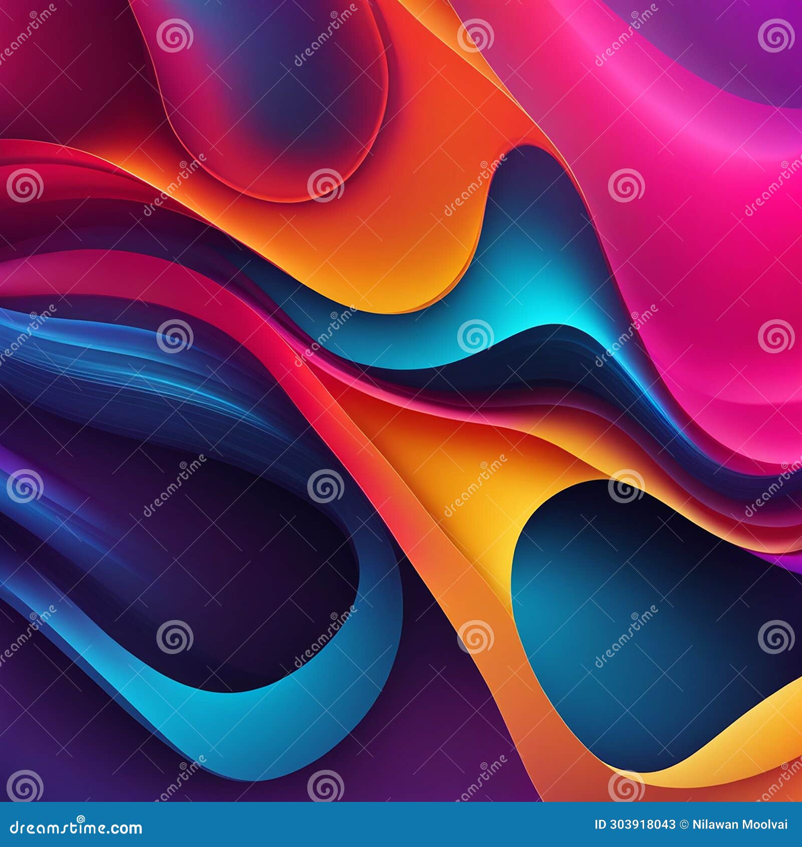 Abstract Modern Colorful Blob Background and Texture. Design Colorful ...