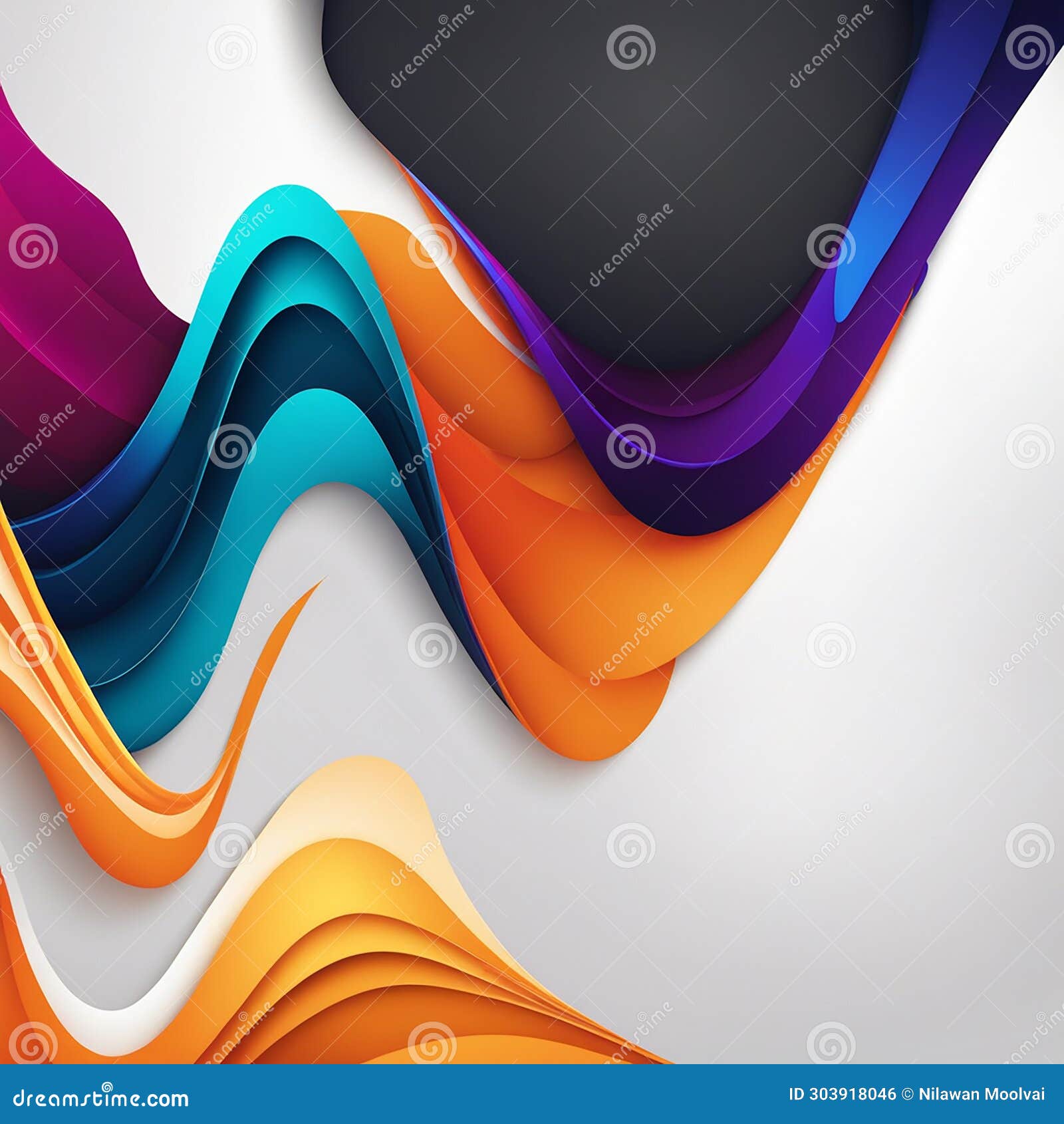 Abstract Modern Colorful Blob Background and Texture. Design Colorful ...