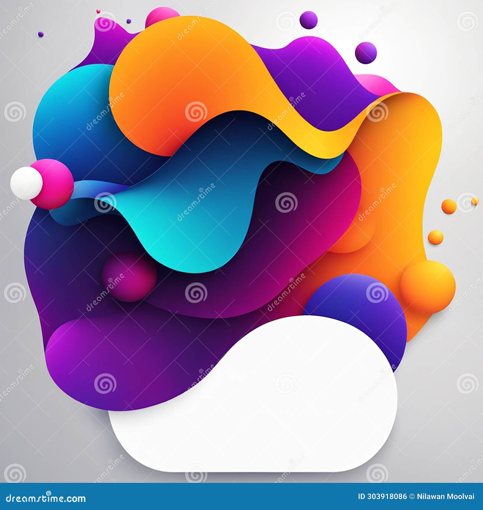 Abstract Modern Colorful Blob Background and Texture. Design Colorful ...