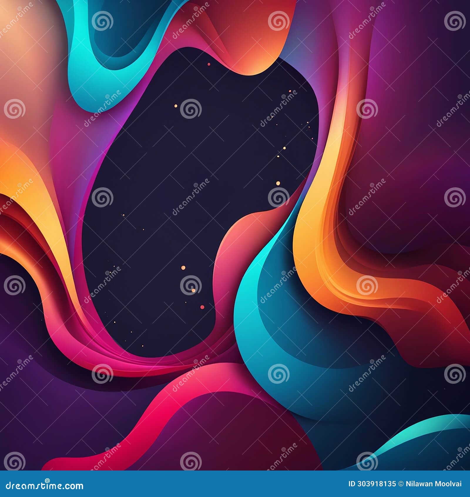Abstract Modern Colorful Blob Background and Texture. Design Colorful ...