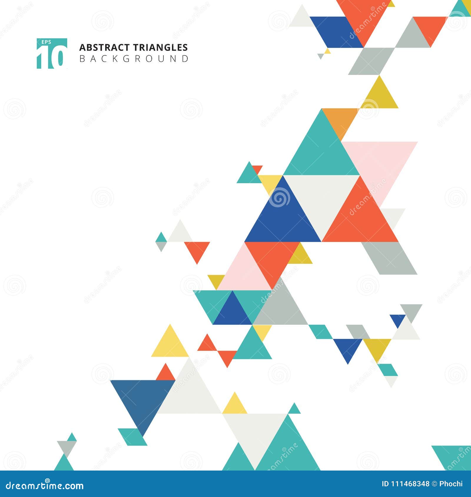 Colorful Triangles Pattern Stock Illustrations – 138,479 Colorful ...
