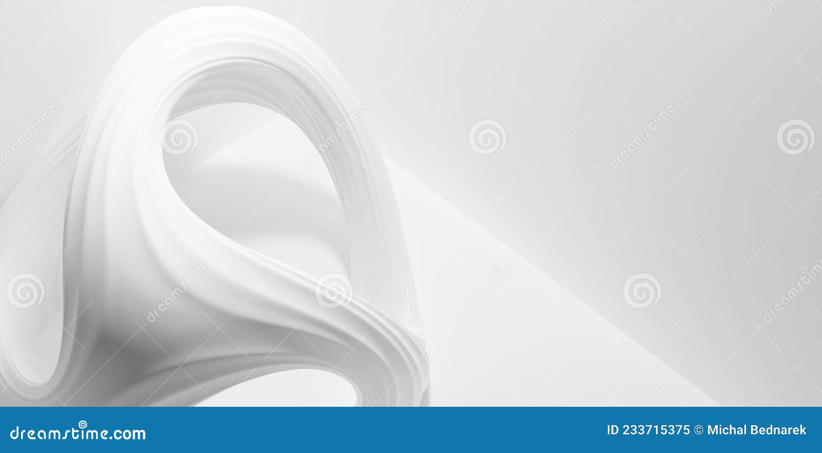 Abstract Modern Curved White Shape Background Stock Illustration ...