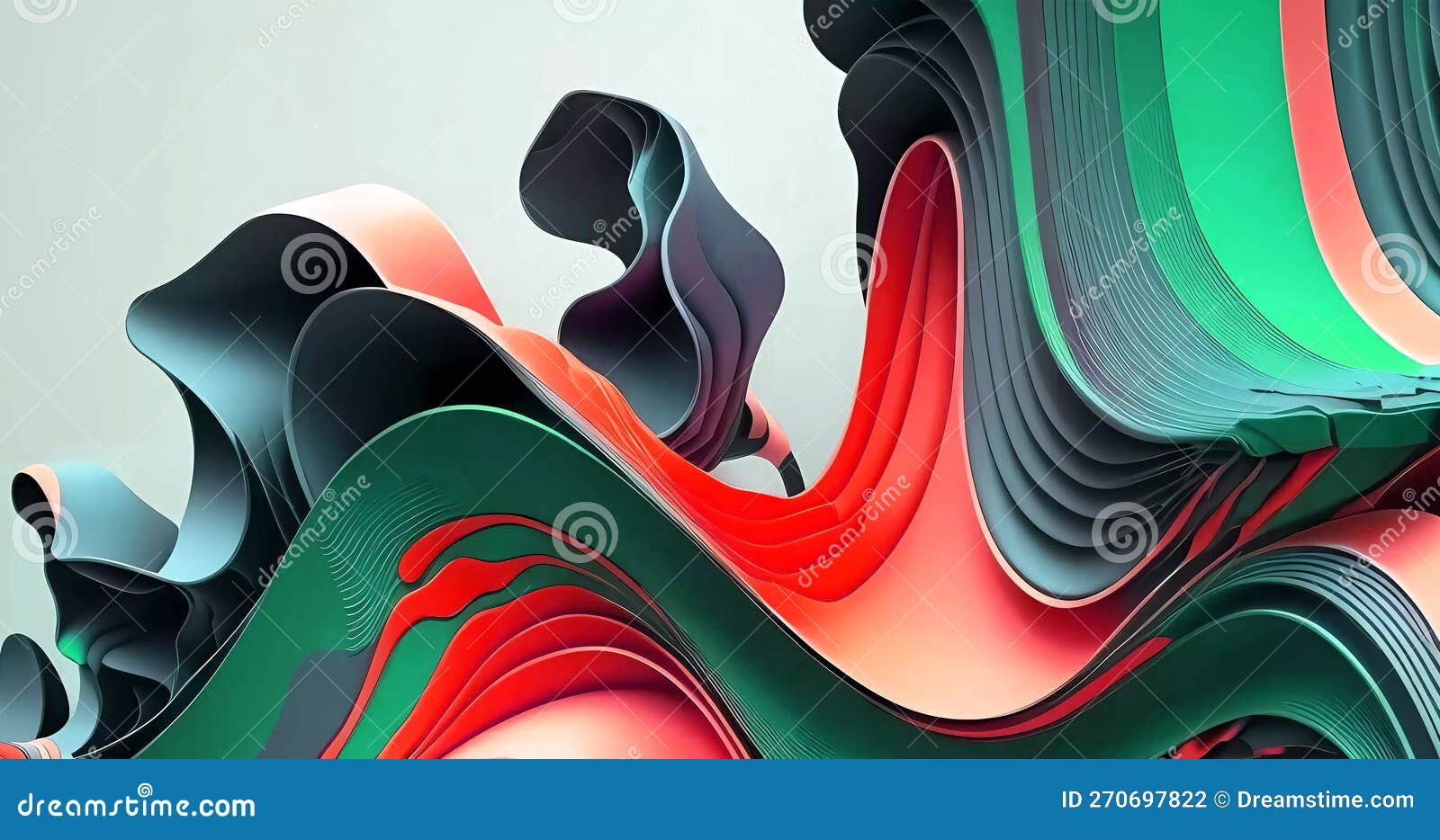 Abstract Modern 3d Layers Background Stock Illustration - Illustration ...