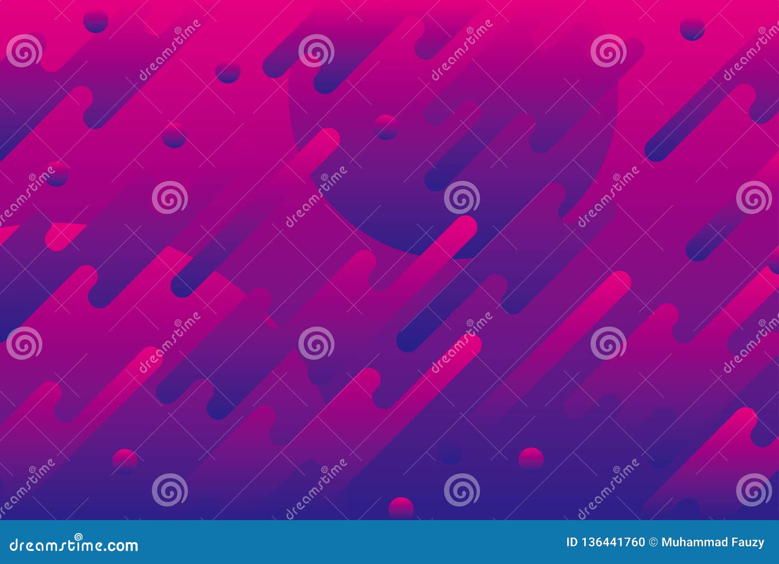 Abstract Modern Design with Line Rounded Pattern and Purple Gradation ...