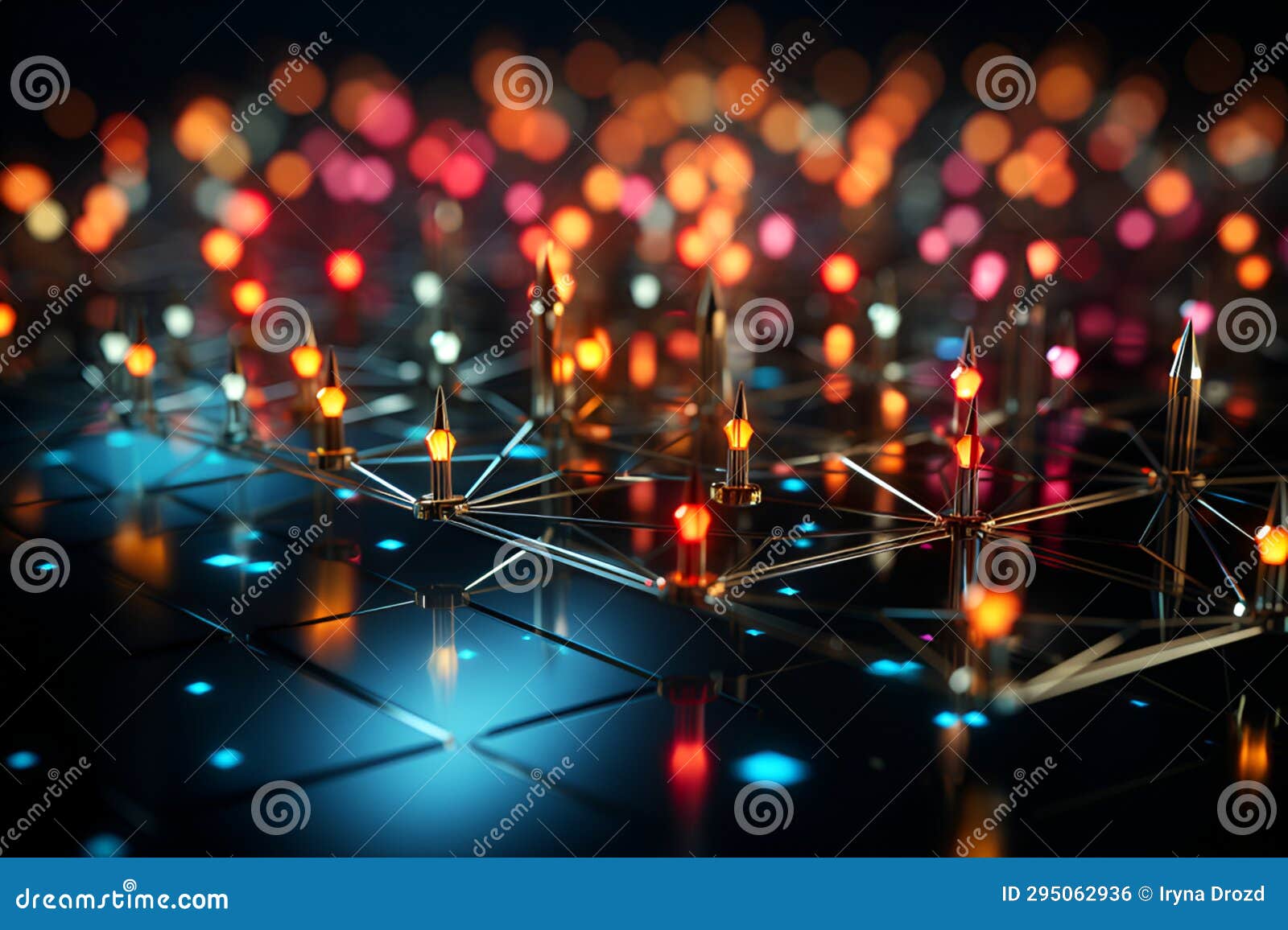 Abstract, Modern Digital Background, Connection Technology Stock ...