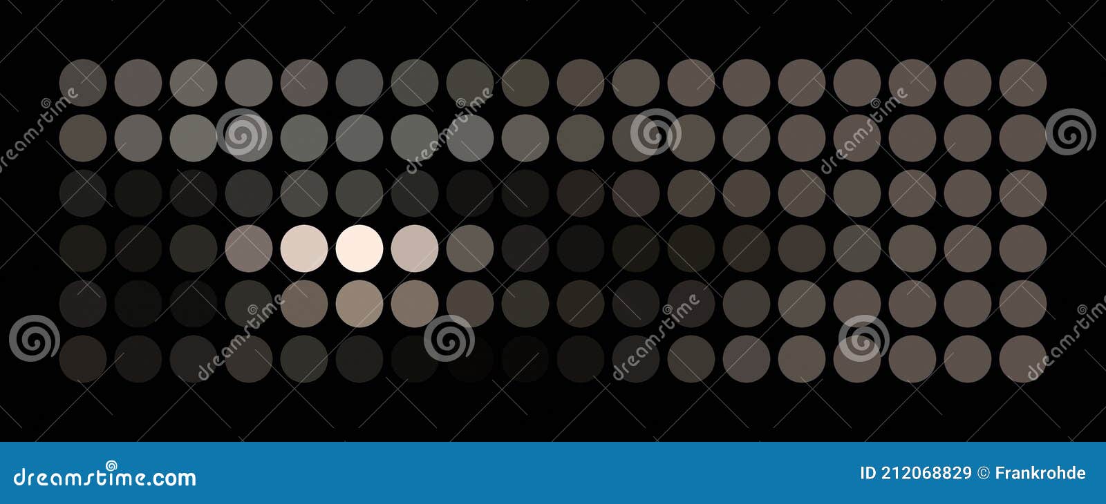 Abstract Modern Dot Panorama Design Illustration Stock Illustration ...