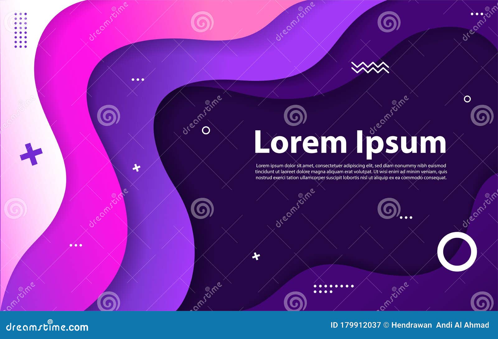 Abstract Modern Dynamic Graphic Element Background Stock Vector ...