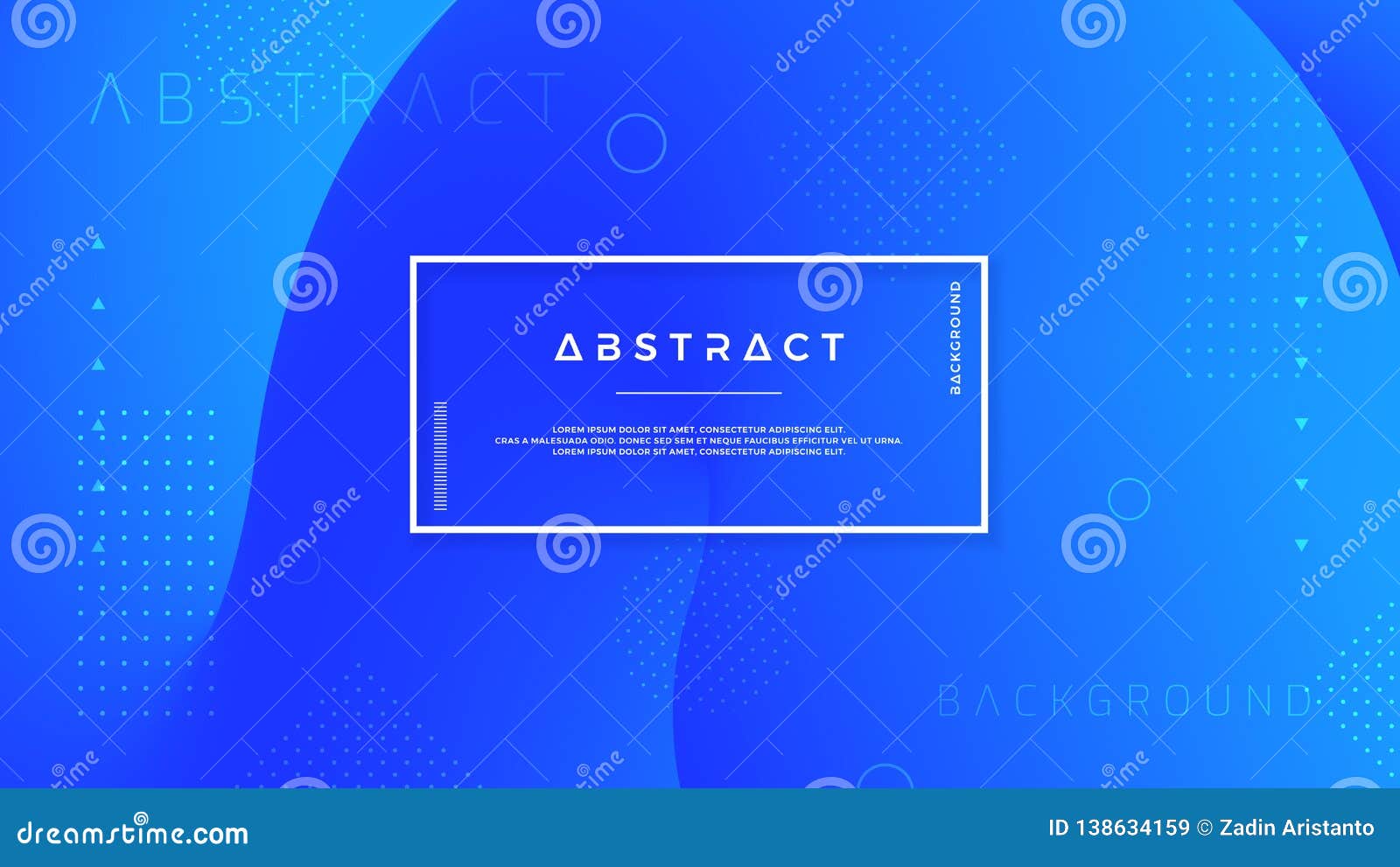 Abstract, Modern, Dynamic, Trendy Blue Background for Posters, Banners ...