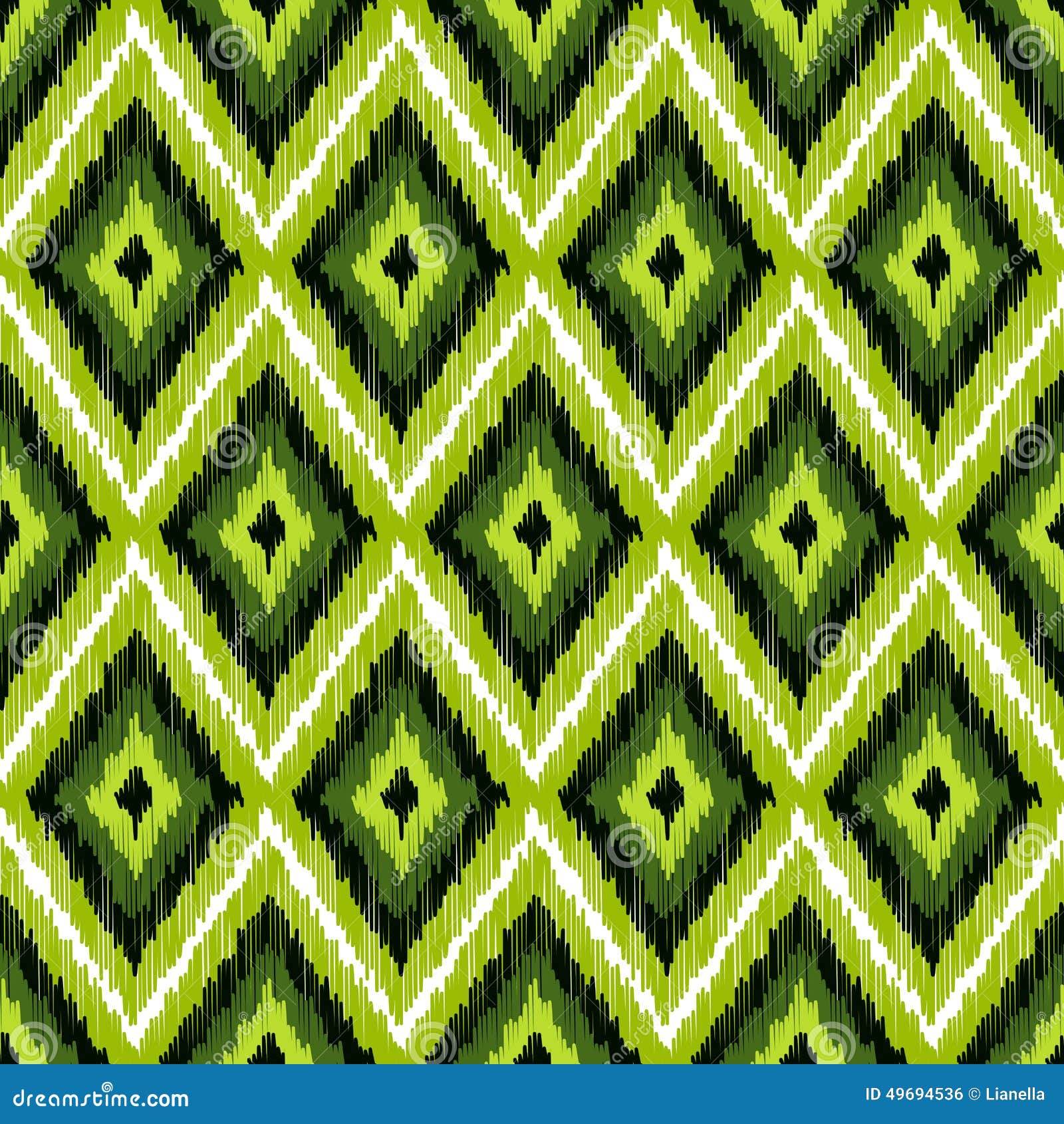 Abstract Modern Ethnic Seamless Fabric Pattern Stock Vector ...