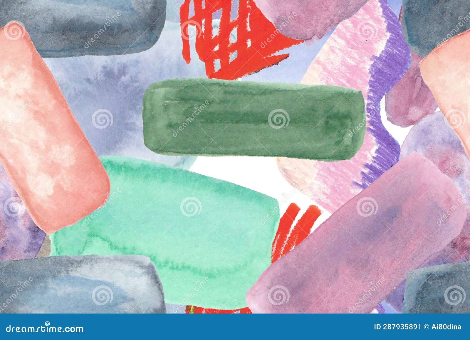 Random Abstract Collage Elements. Graphic Contemporary Geometric Paper ...