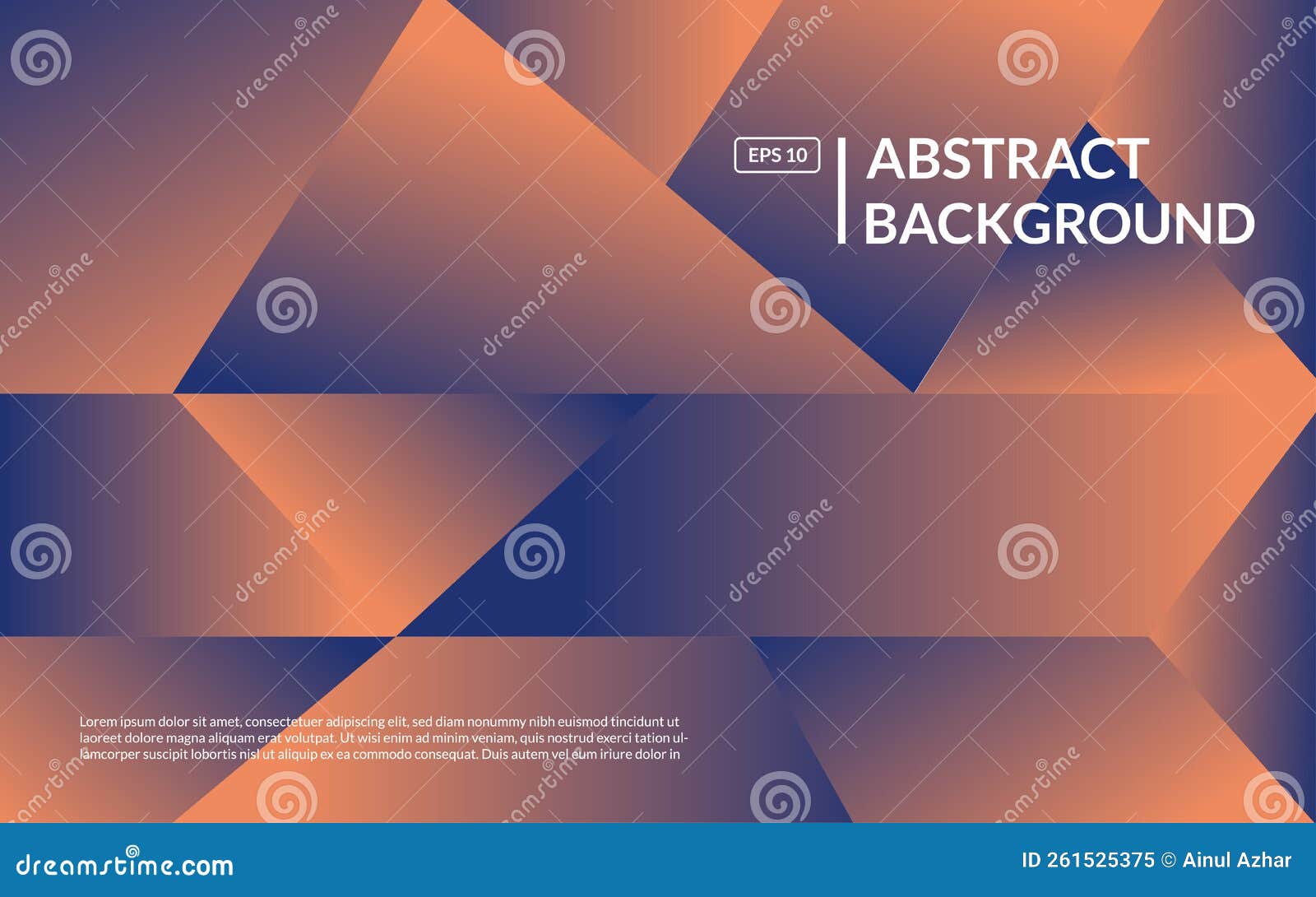 Abstract Modern Geometric Shape Brown Gradient Shapes Background. Stock ...