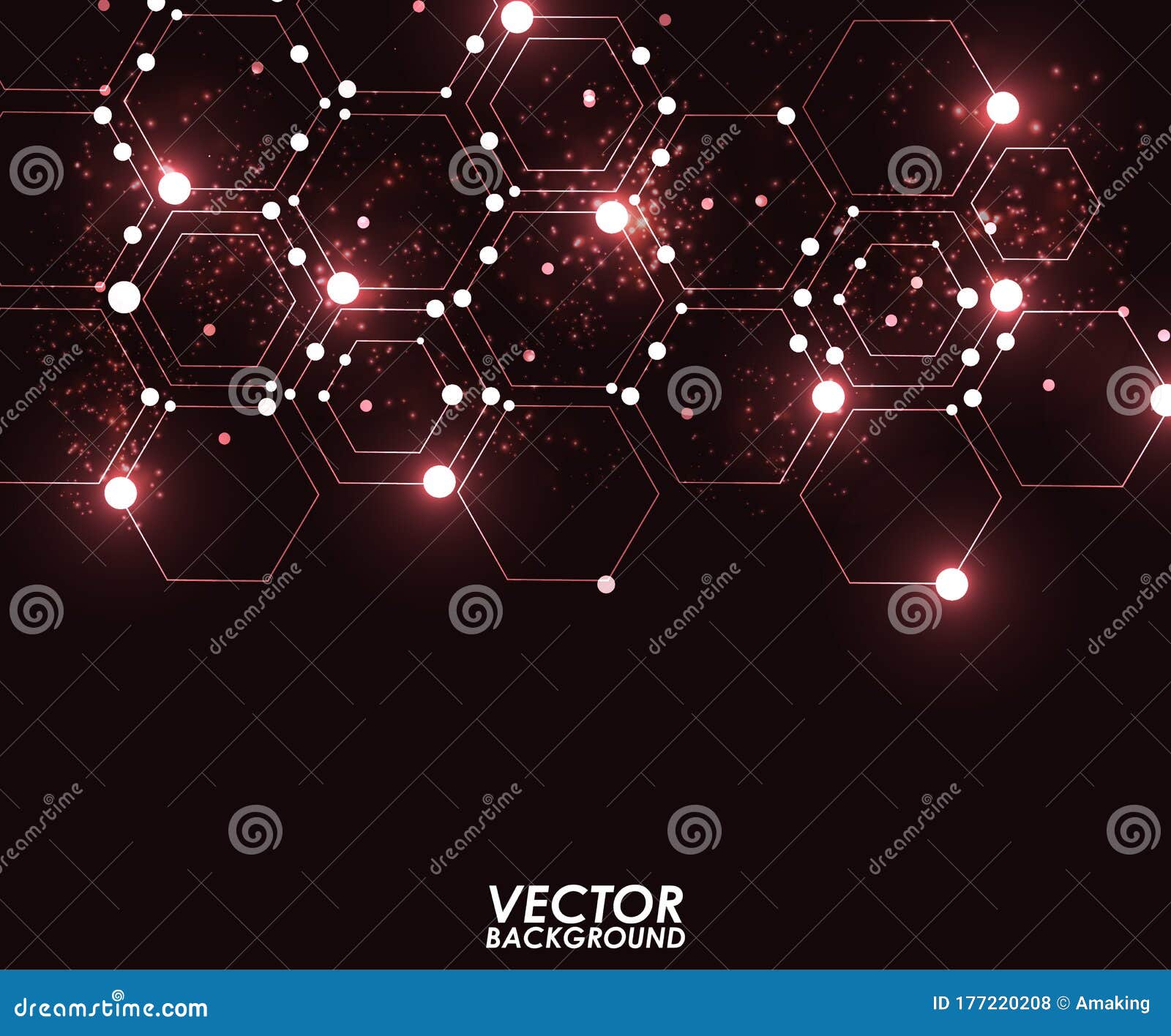 Abstract Modern Geometric Shining Pattern Digital, Abstract Futuristic ...