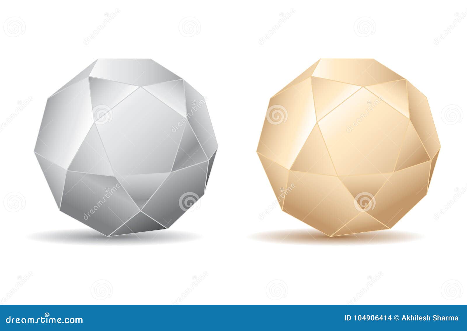 Silver Sphere With Scratches And Imperfections Royalty-Free Stock Photo ...