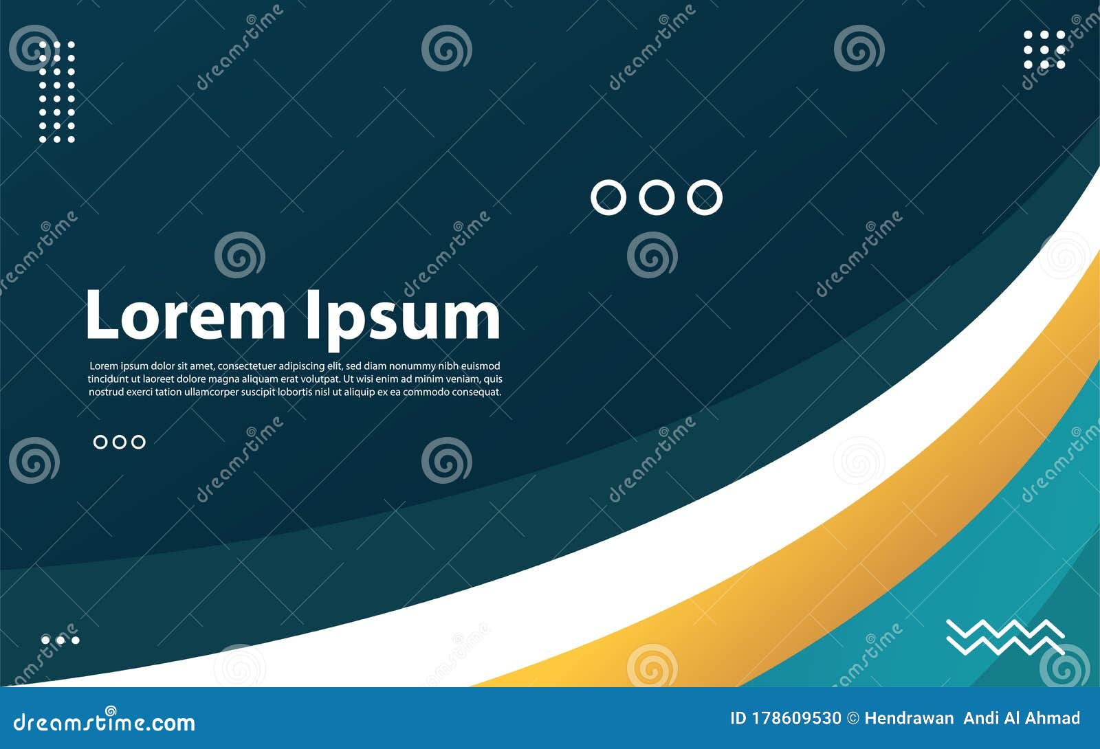 Abstract Modern Graphic Elemen. Wavy Business Style Background Stock ...