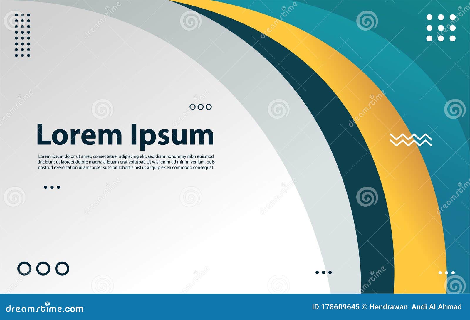 Abstract Modern Graphic Elemen. Wavy Business Style Background Stock ...