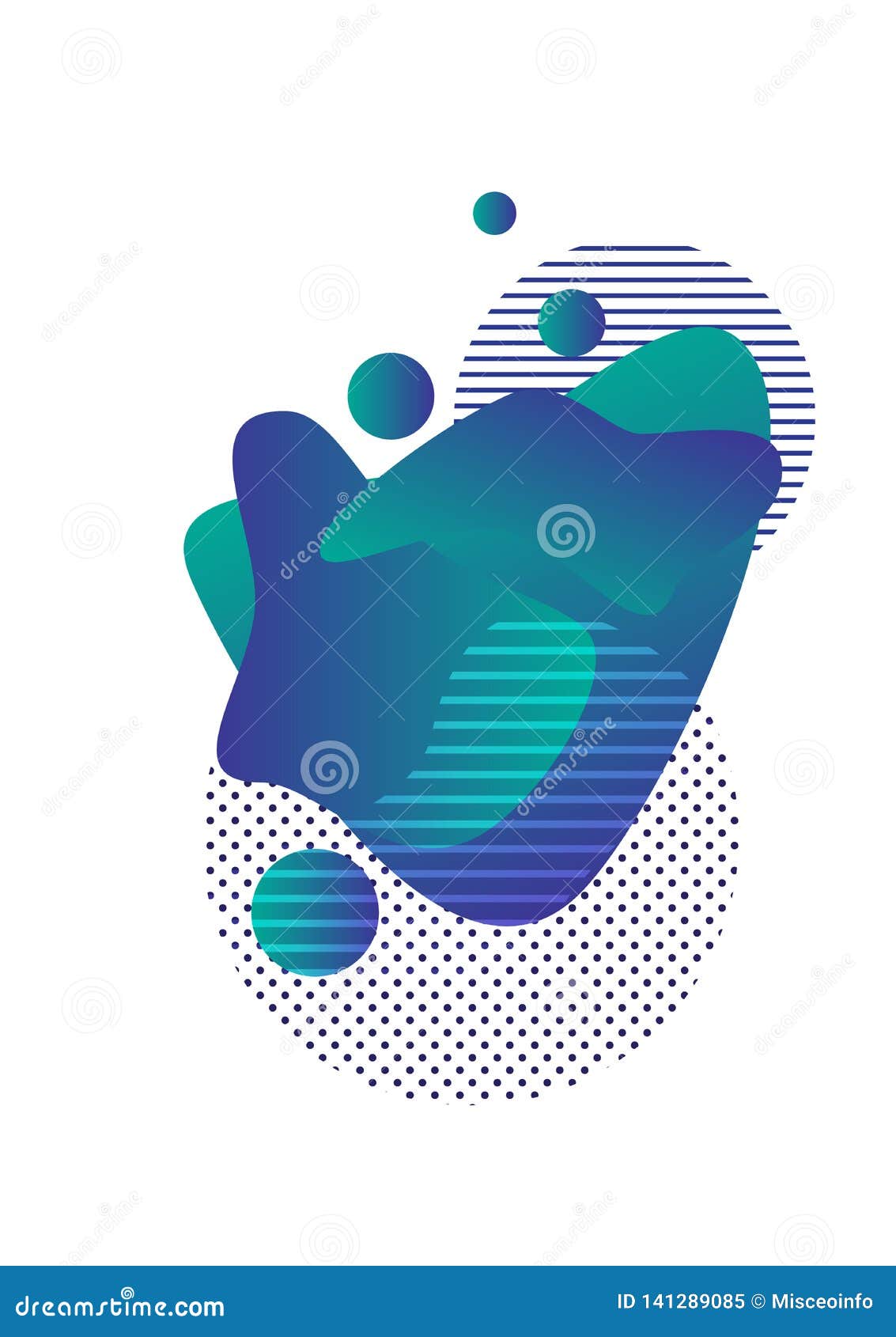 Abstract Modern Graphic Element. Futuristic Graphic Stock Illustration ...