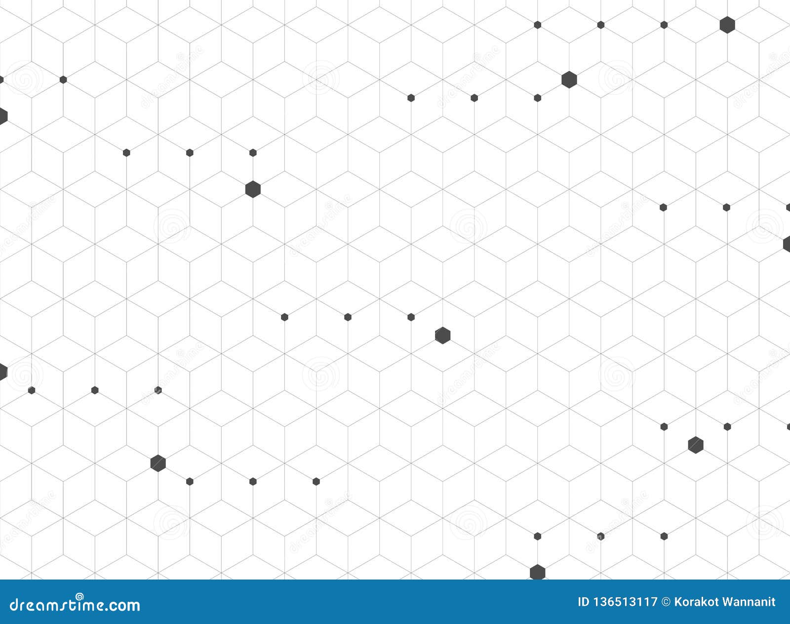 Abstract of Modern Gray Pentagon Pattern Geometric Background Stock ...