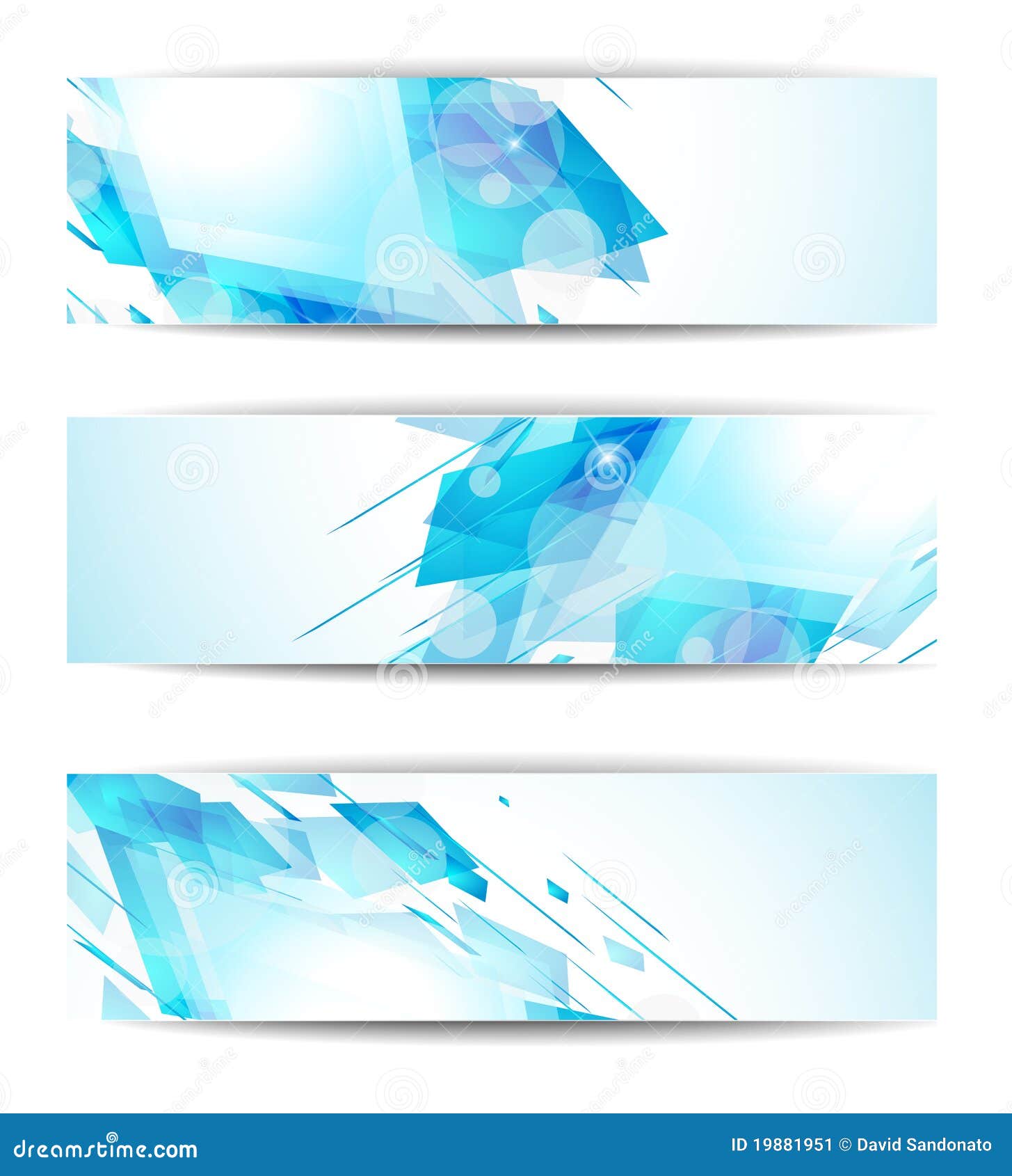 Abstract Modern Header Banner for Business Stock Vector - Illustration ...