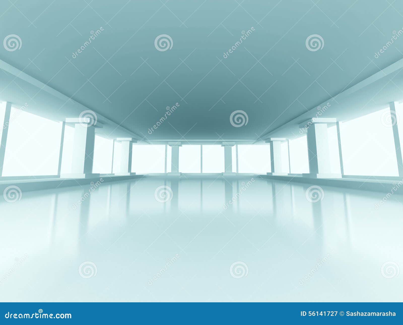 Abstract Modern Indoor Interior Architecture Background Stock ...