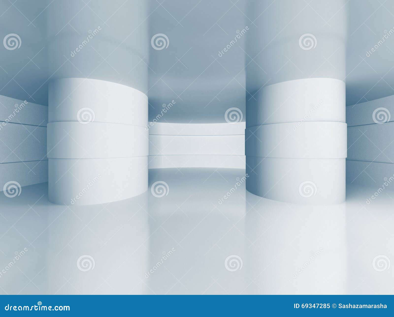 Abstract Modern Indoor Interior Architecture Background Stock ...