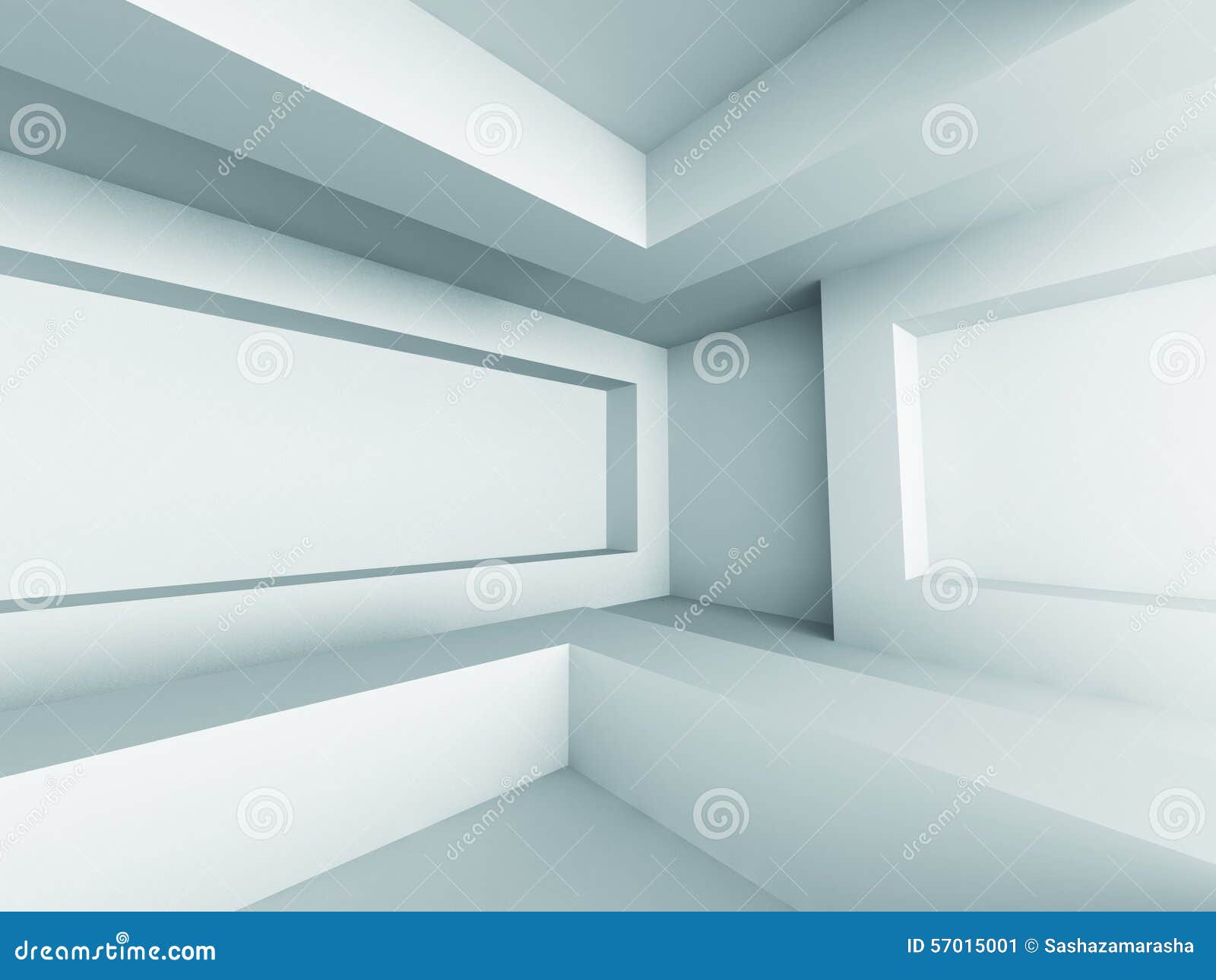 Abstract Modern Interior Architecture Background Stock Illustration ...