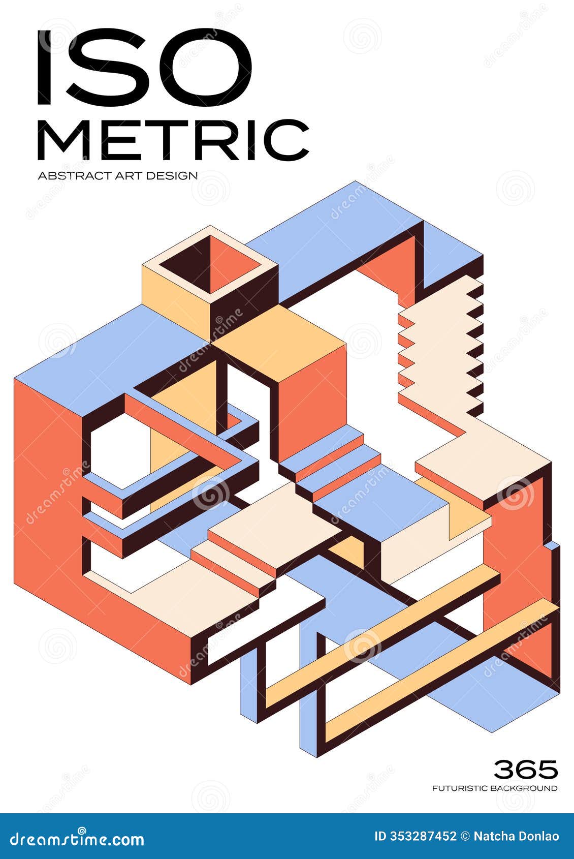 Modern Isometric House Construction With Stacks Of Gold Coins In ...