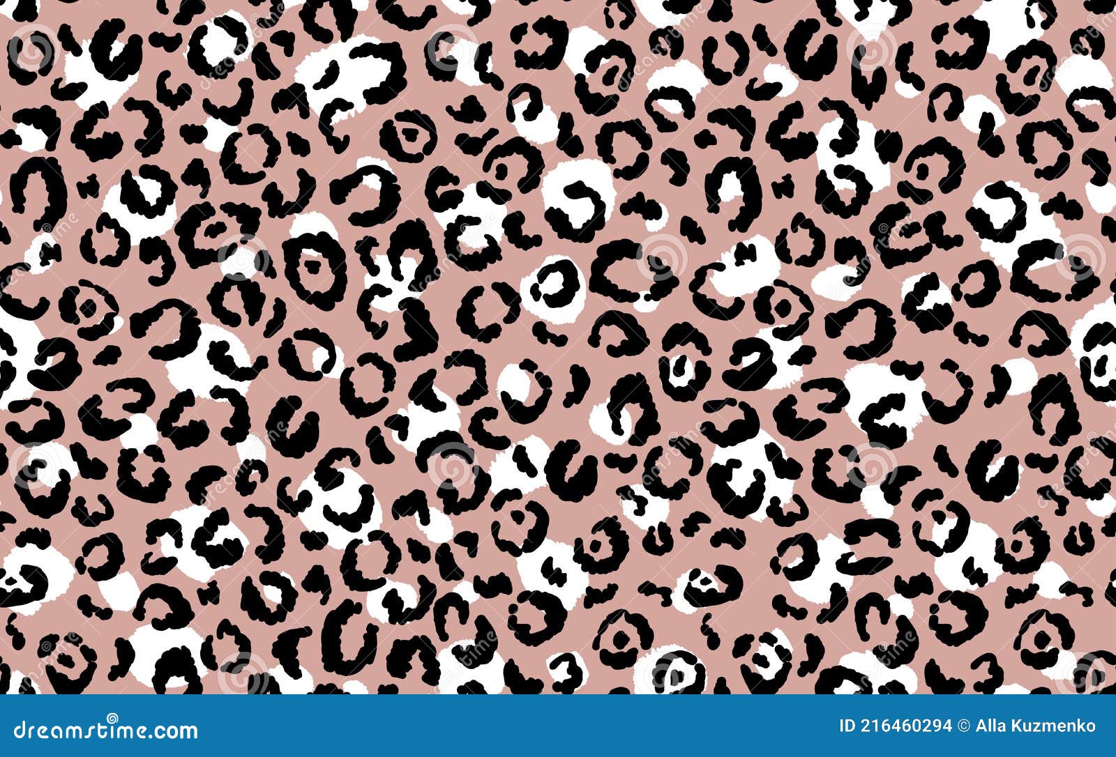 Abstract Modern Leopard Seamless Pattern. Animals Trendy Background ...