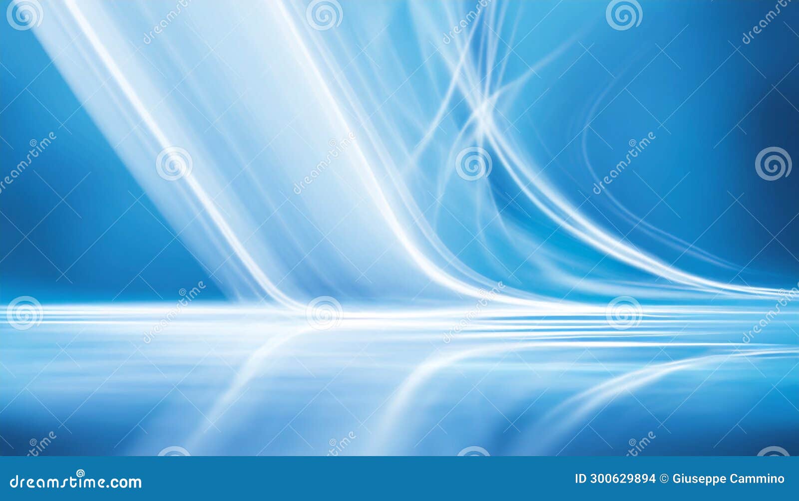 An Abstract Modern Light Blue Backdrop for a Product Presentation with ...