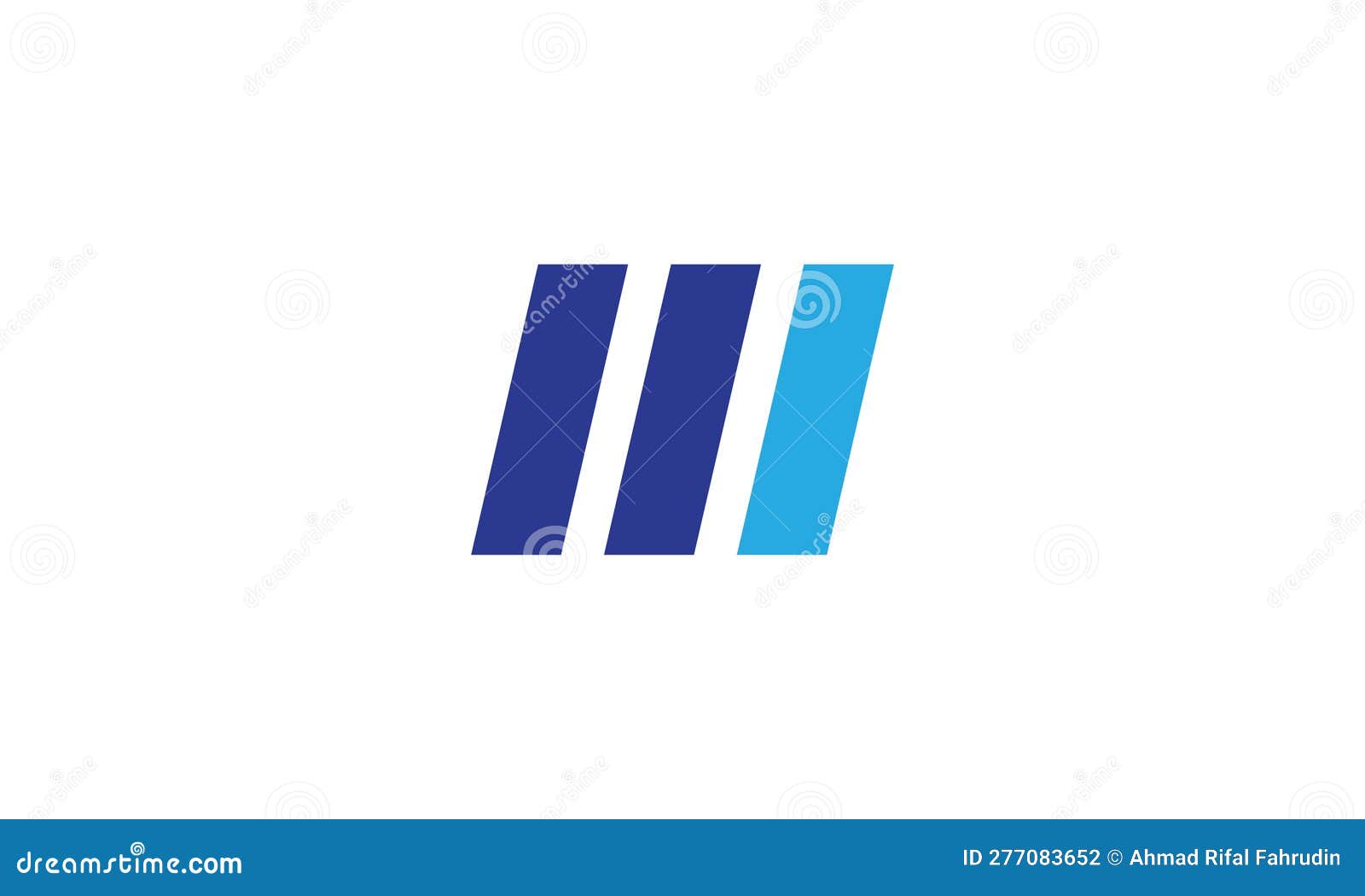 Abstract Modern M1 Logo Design. Isolated on White Background Stock ...