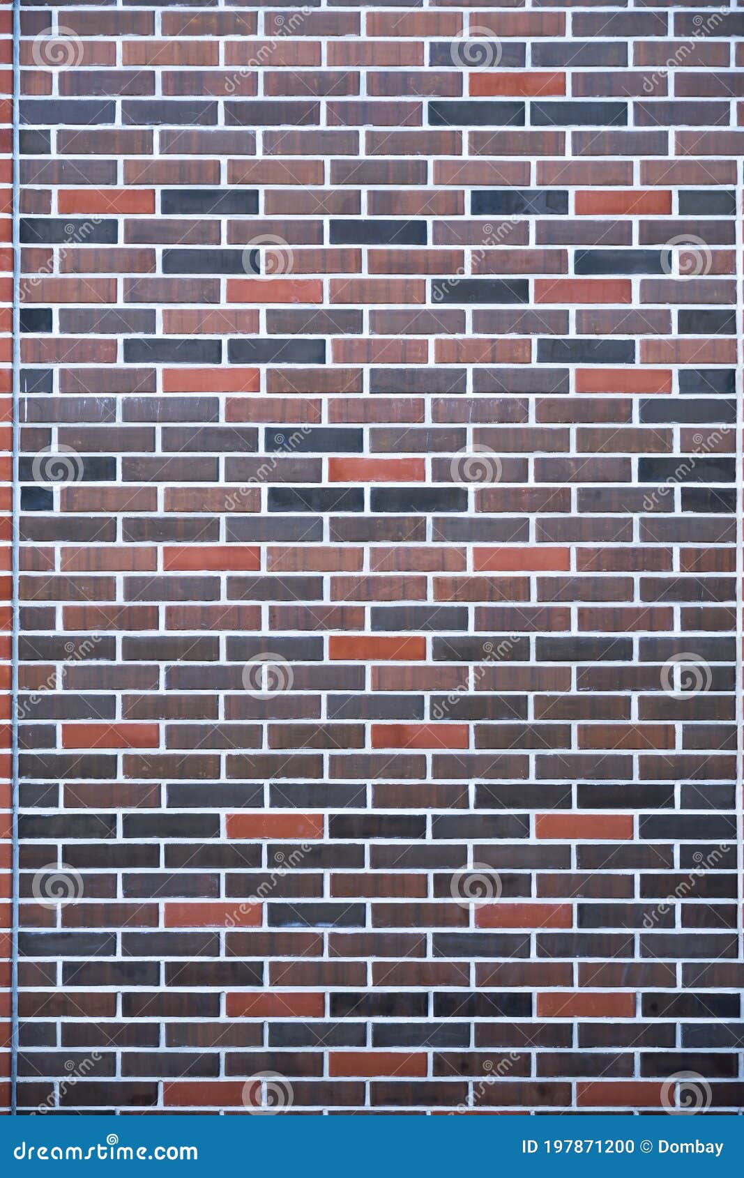 Abstract Modern Multicolor Brick Wall Background Texture. Multicolor ...