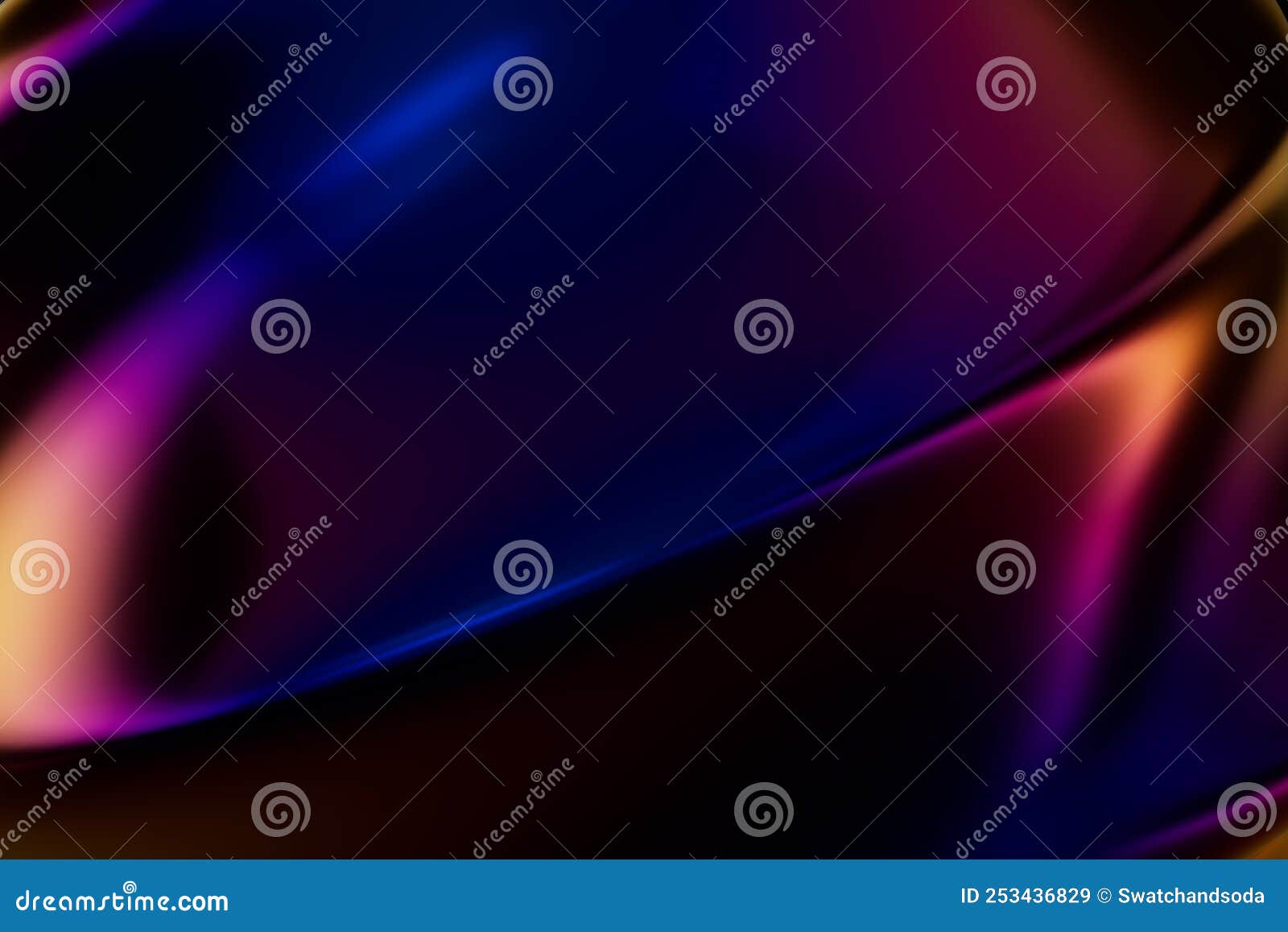 Abstract Modern Multicolored 3D Rendered Curve Ripple Background Stock ...