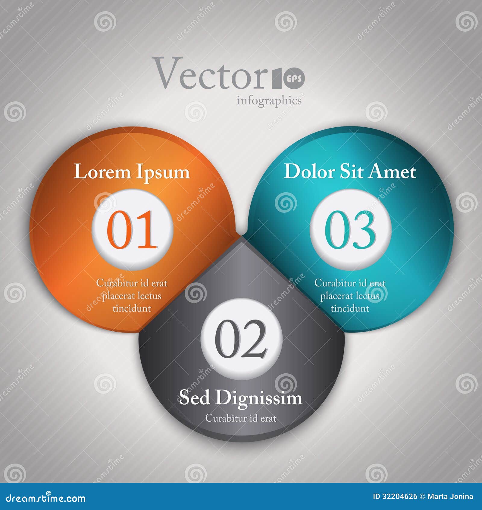 Abstract Modern Options Template Stock Vector - Illustration of ...