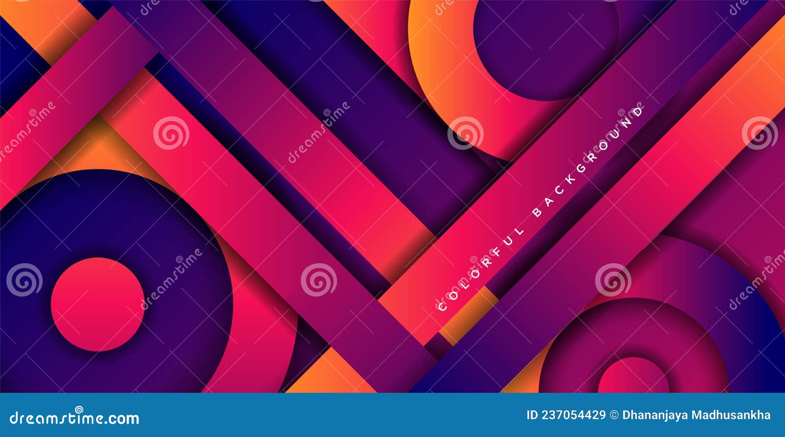 Abstract Modern Overlapping Layers Background Gradient Color. Stock ...