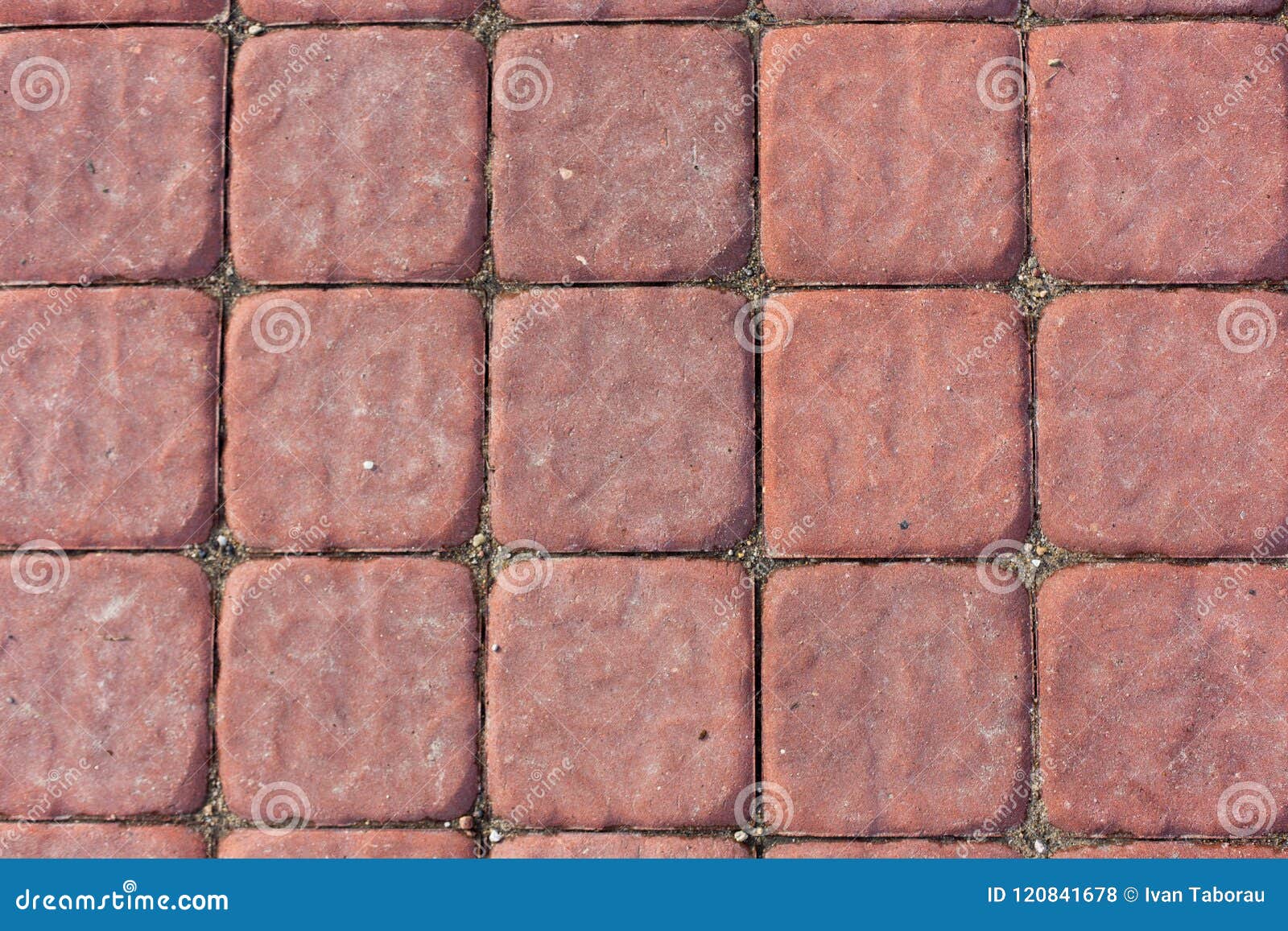 Red Concrete Tile Square Pattern Texture Background Stock Photo - Image ...
