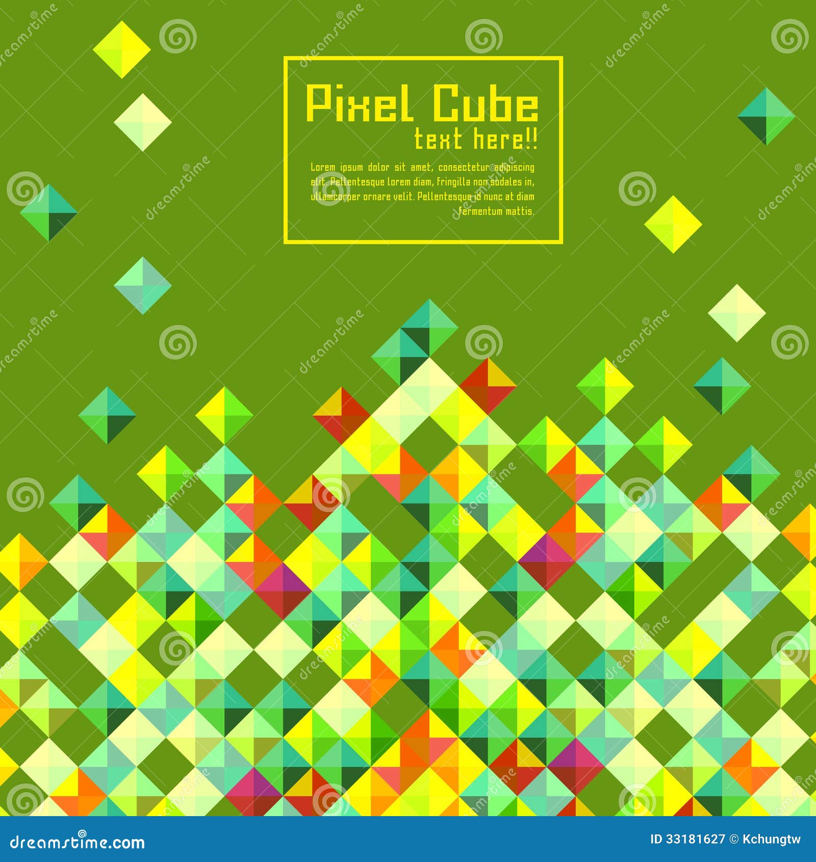 Abstract Modern Pixel Background Stock Vector - Illustration of banner ...