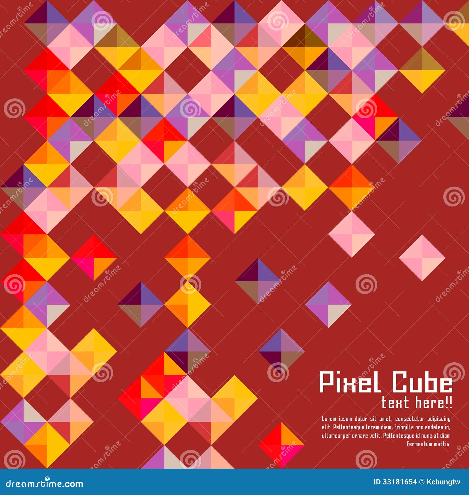 Abstract Modern Pixel Background Stock Vector - Illustration of design ...